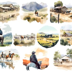 Western Ranch Png, Western Graphics, Horse Painting Png, Country ...