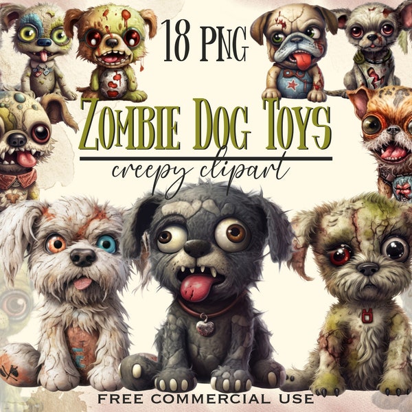 Zombie Dog - Etsy