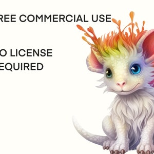 Rainbow Magic Creatures Clipart, Fantasy Mythical Animals Cute Images ...