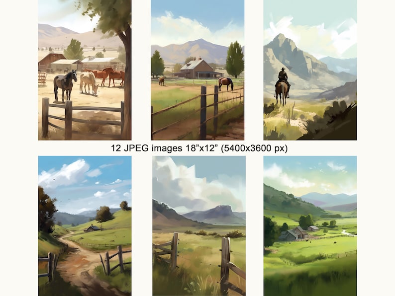 Western Ranch Jpeg, Cowboy Clipart, Western Graphics, Country Clipart ...