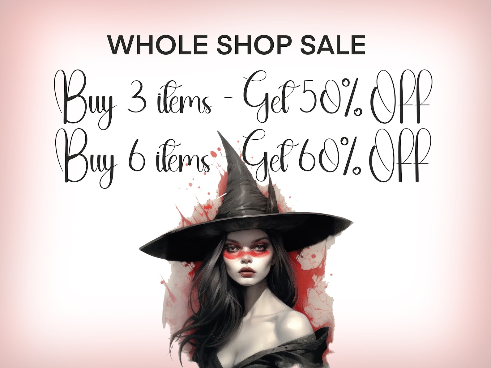 Red Witch Clipart, Practical Magic Png Bundle, Red & Black Witchcraft ...