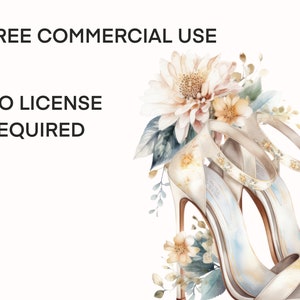 Floral High Heel Clipart, Bridal Fashion Png Bundle With Free ...