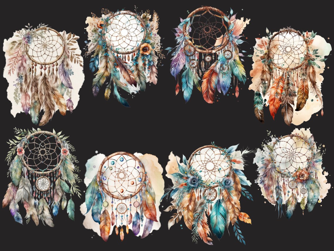 Boho Dreamcatcher Clipart, Dream Catcher Png, Boho Home Decor, Home ...