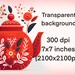 Red Teapot PNG Bundle Teapot Clipart Tea Kettle Png Tea - Etsy