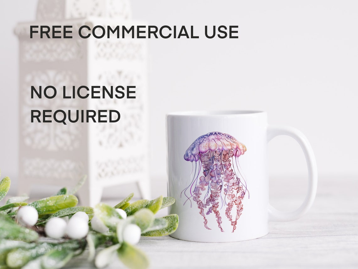 Underwater PNG Bundle, Watercolor Sea Animal Clipart, Under the Sea ...