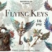 Flying Key Clipart, Antique Padlock Png, Antique Key Clipart, Magic ...