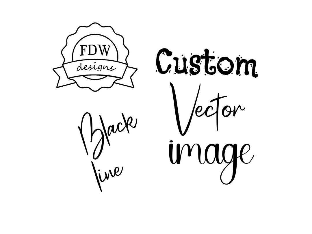 Personalized SVG Special for You, A+++ Сustom Line Art Linocut Vector ...