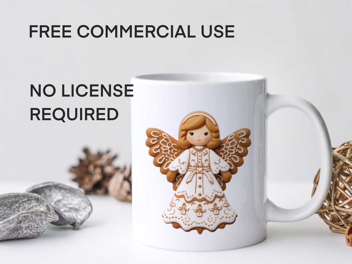 Gingerbread Angel Clipart, Christmas Angel Png, Christmas Clipart ...