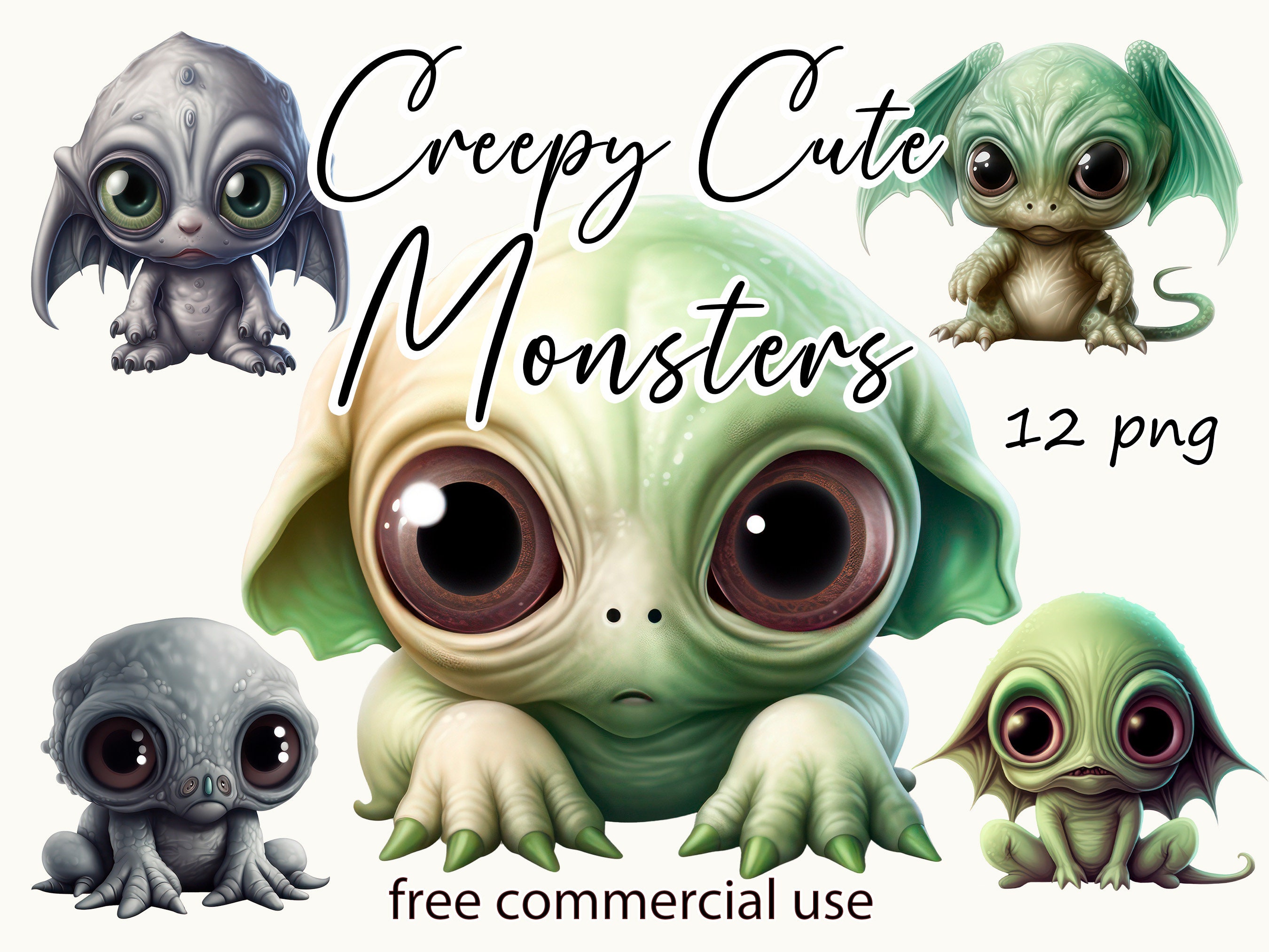 Cute Scary Monsters