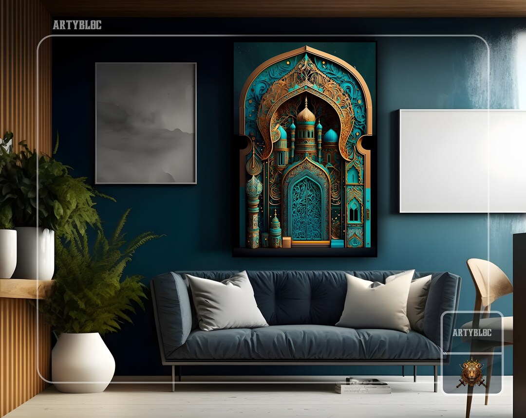 Classic Islamic Art, Wall Hanging for Your Home, Interior Decor ...
