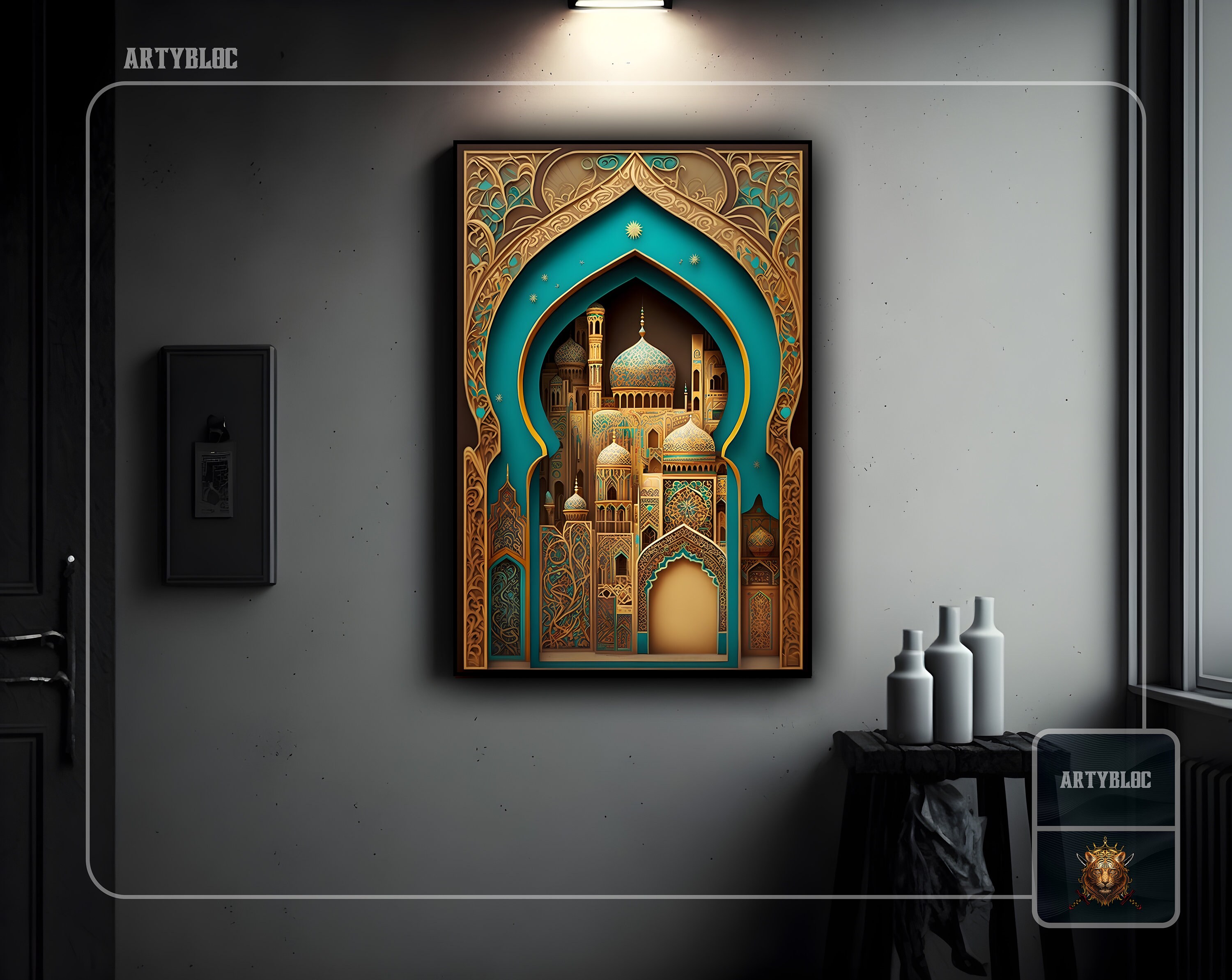 Islamic Poster Art, Bedroom Decor, Interior Design, Perfect Eid Gift ...