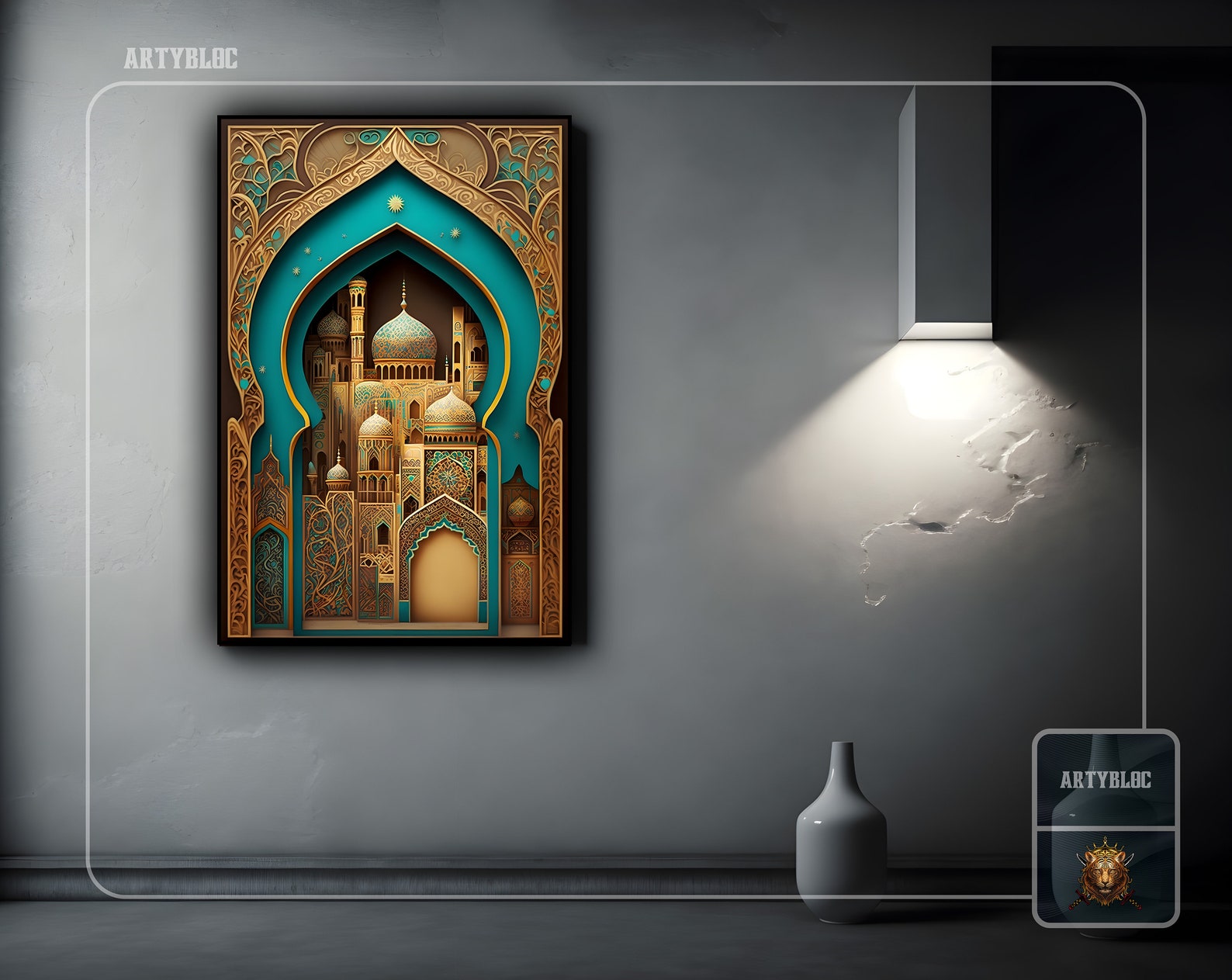 Islamic Poster Art, Bedroom Decor, Interior Design, Perfect Eid Gift ...