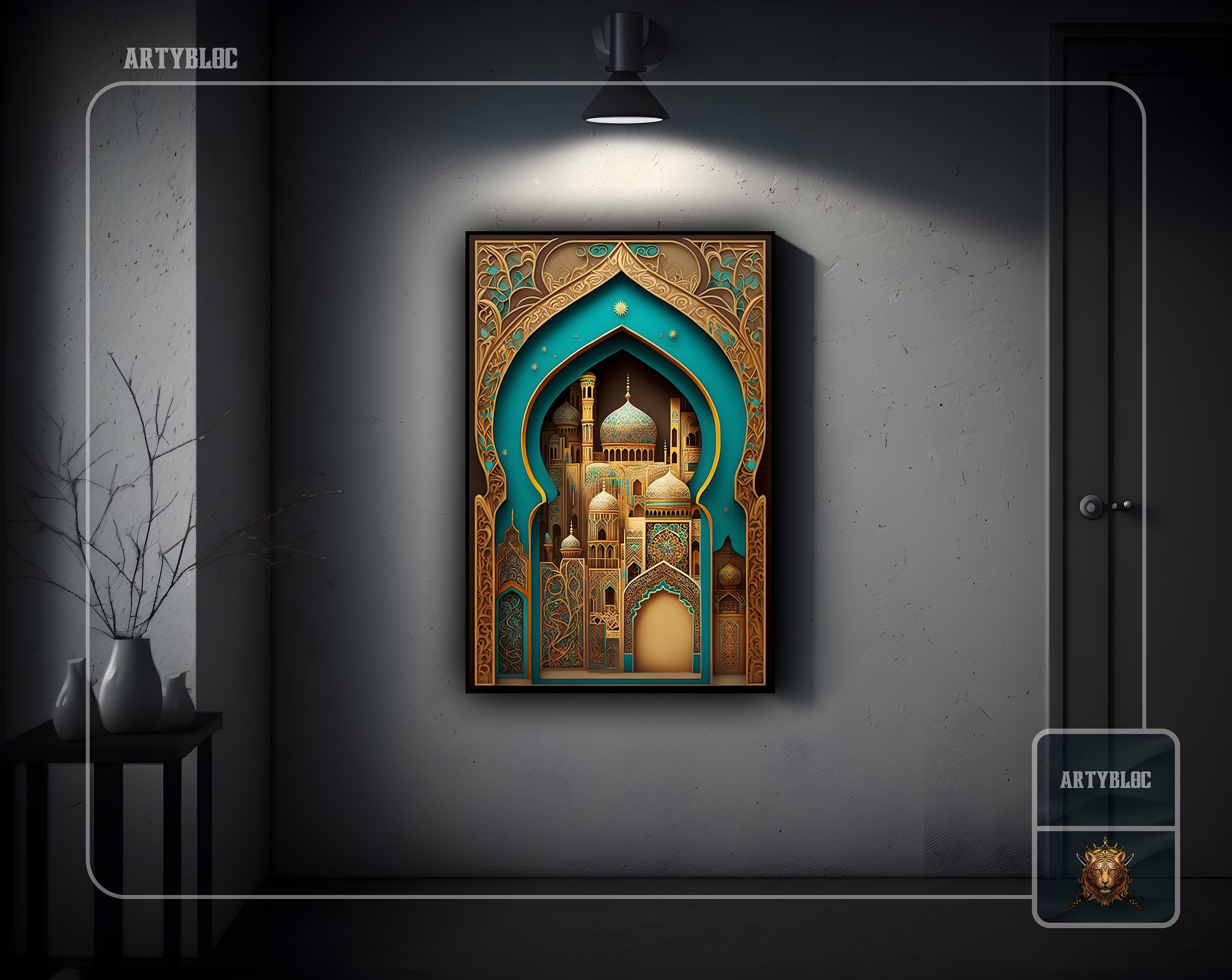 Islamic Poster Art, Bedroom Decor, Interior Design, Perfect Eid Gift ...