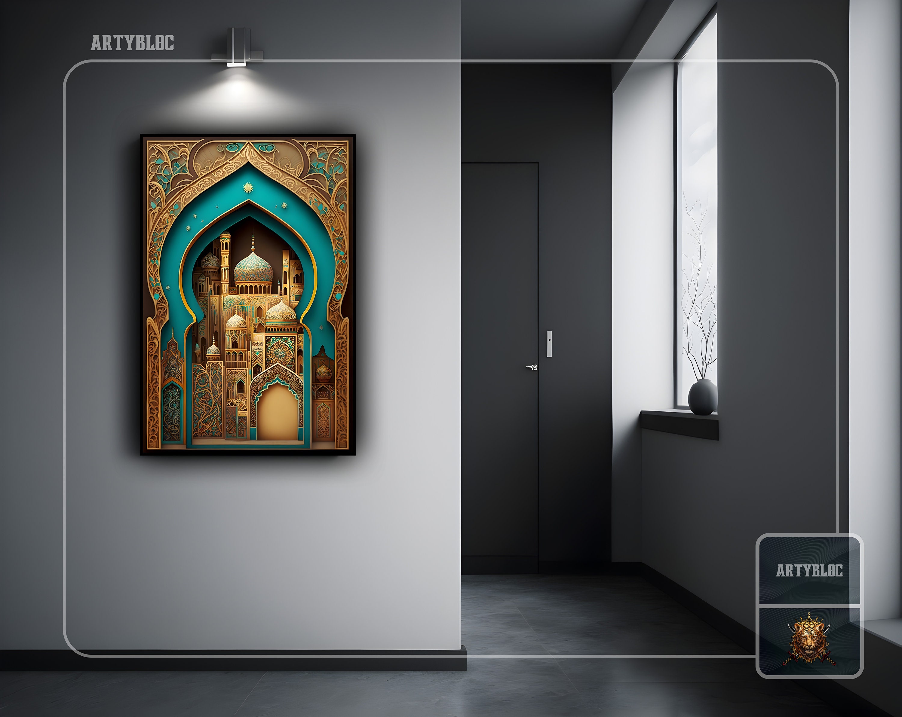 Islamic Poster Art, Bedroom Decor, Interior Design, Perfect Eid Gift ...