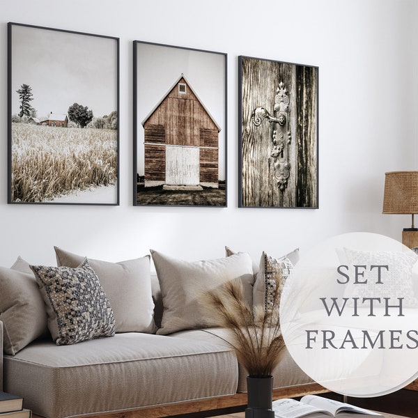 Rustic Barn Wall Art - Etsy