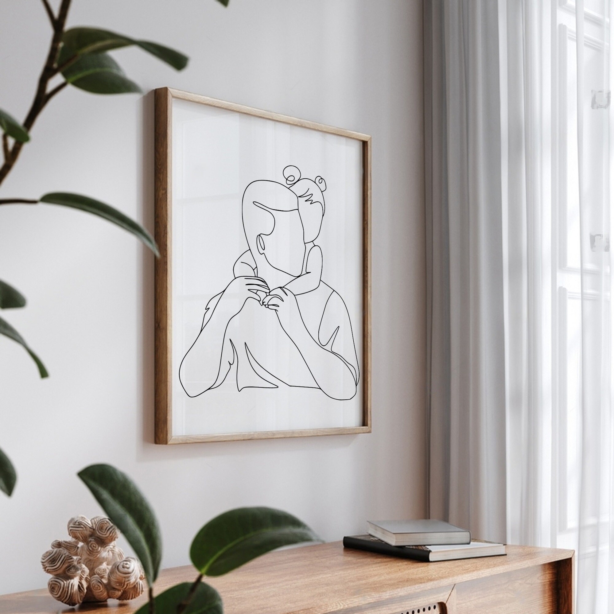 Father and Daughter Line Art, Dad and Daughter Line Drawing, Father ...