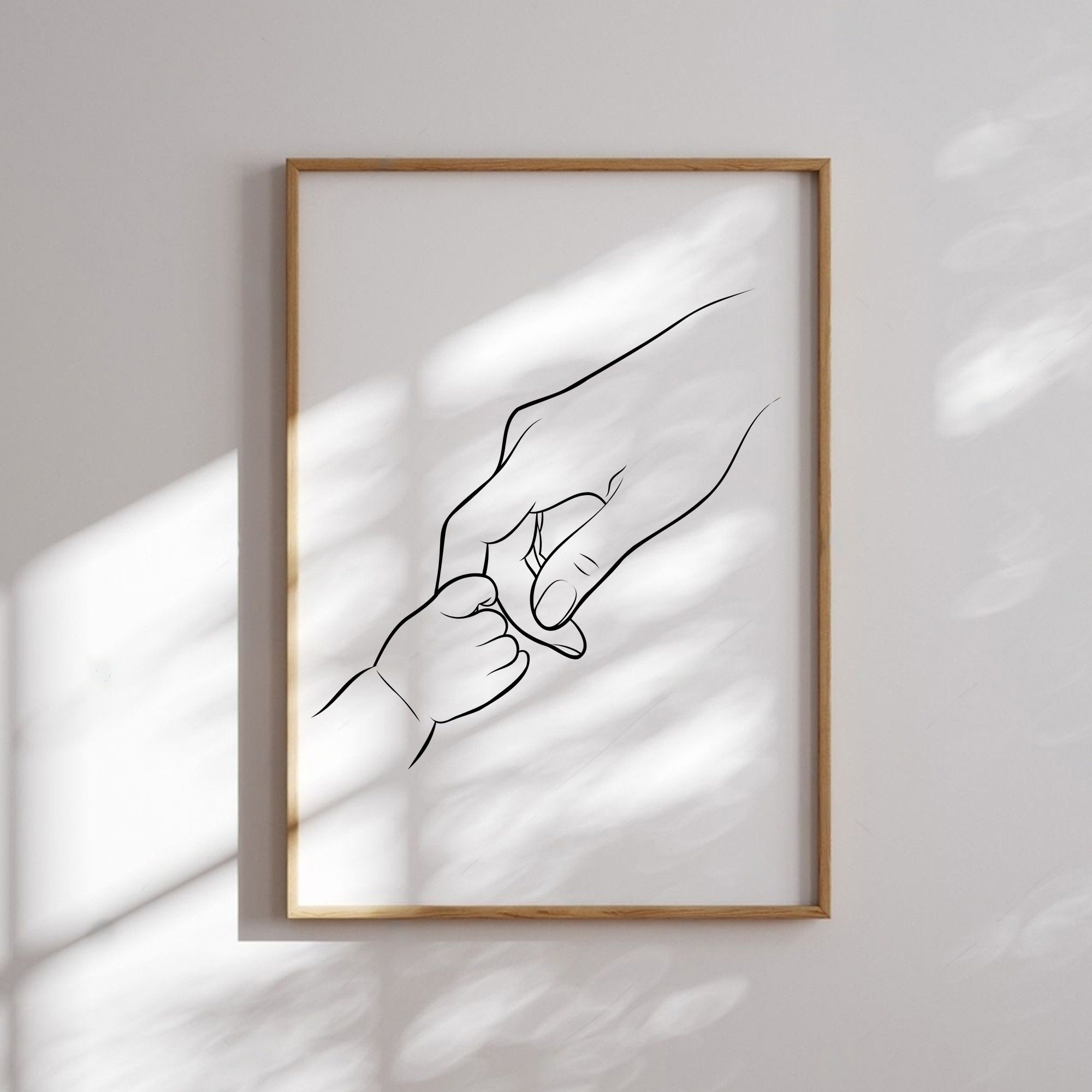 Holding Baby Hand Line Art Mother and Baby Holding Hands Hand Line ...