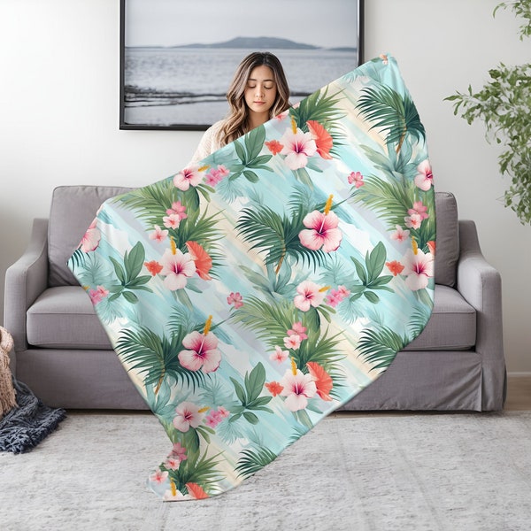 Leaf Throw Blanket - Etsy