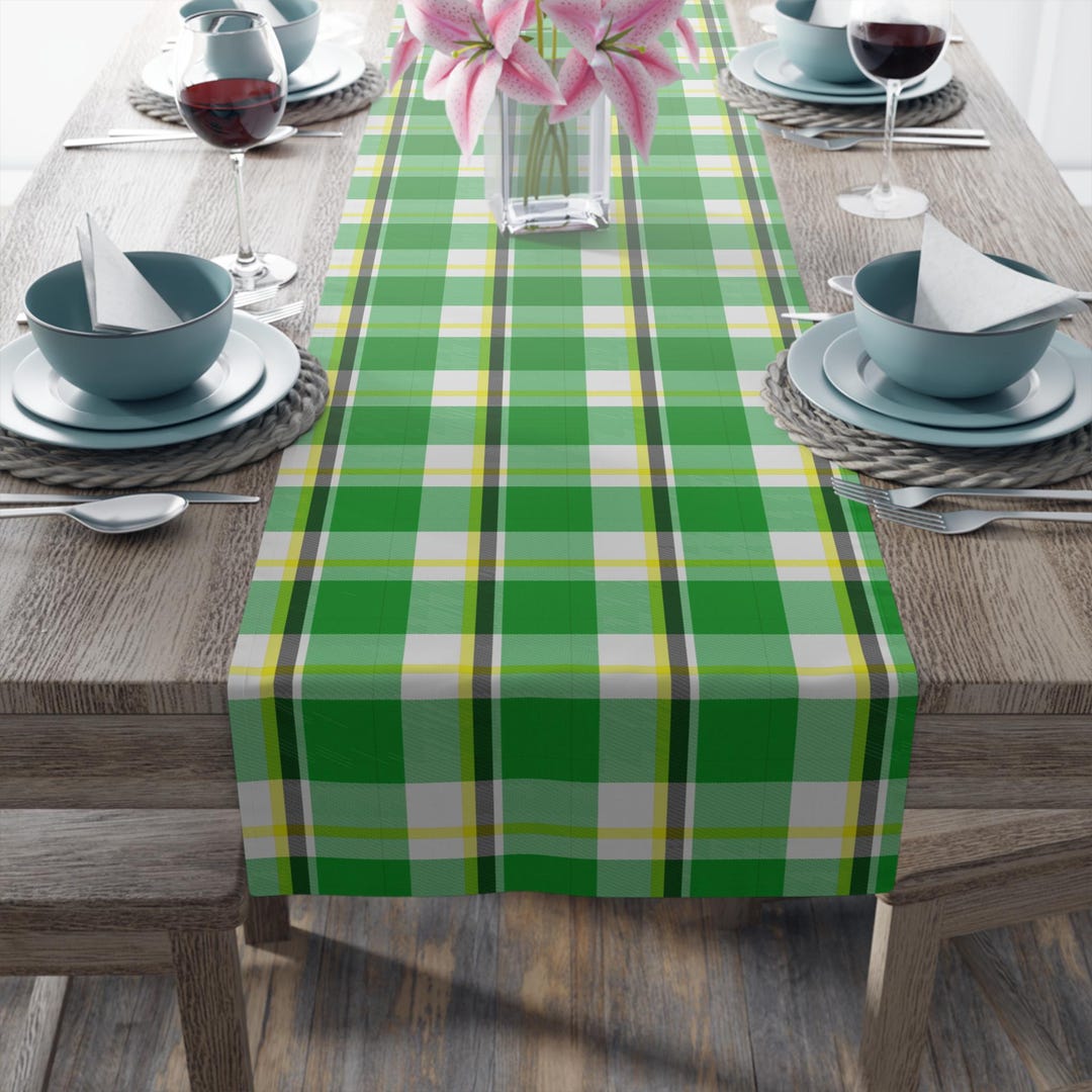 Masters Golf Table Runner Masters Golf Party Decoration Golf Kitchen ...