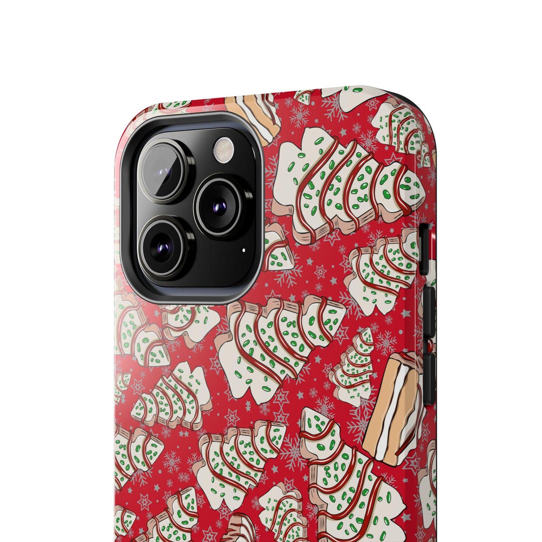 Christmas Tree Phone Case, Christmas iPhone Case Gift, Seasonal Holiday ...