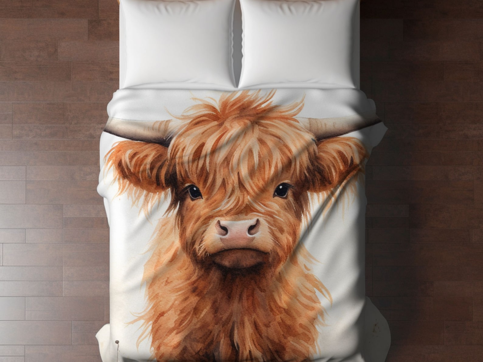 Highland Cow Baby Nursery Blanket Highland Cow Boy Girl - Etsy