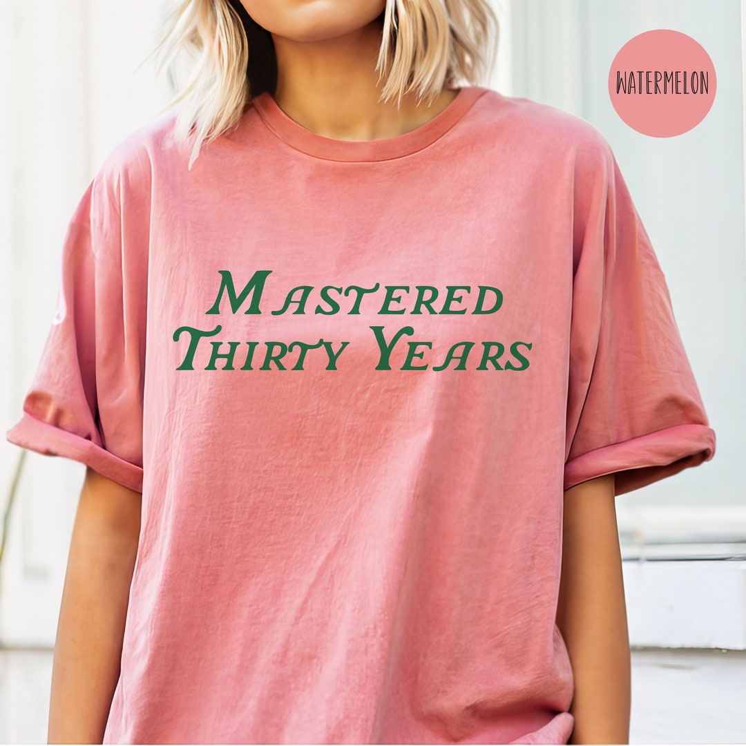 30th Birthday Golf Shirt, 30 Year Old Golf Thirty Birthday Golf Gift ...