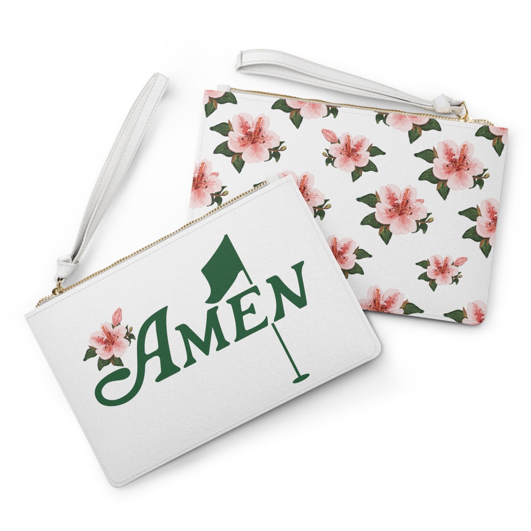 Amen Golf Clutch, Azalea Flower Golf Bag, Pink Golf Girl Purse, Golf ...