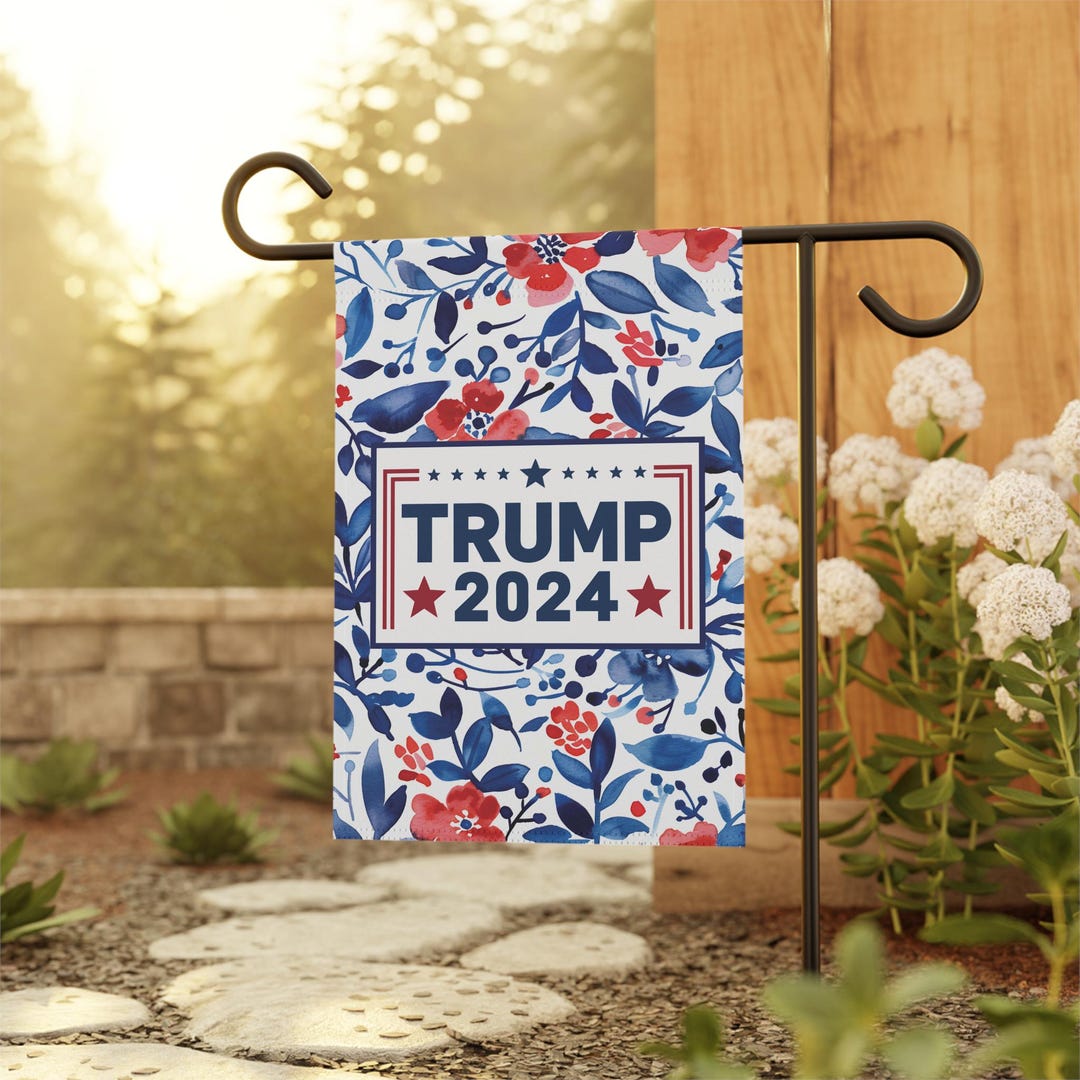 Trump 2024 Garden Flag, Political Garden Flag, MAGA Garden Flag ...