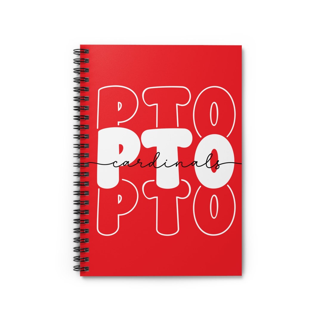 PTO PTA Notebook, Back to School Notebook, School Volunteer Notebook ...