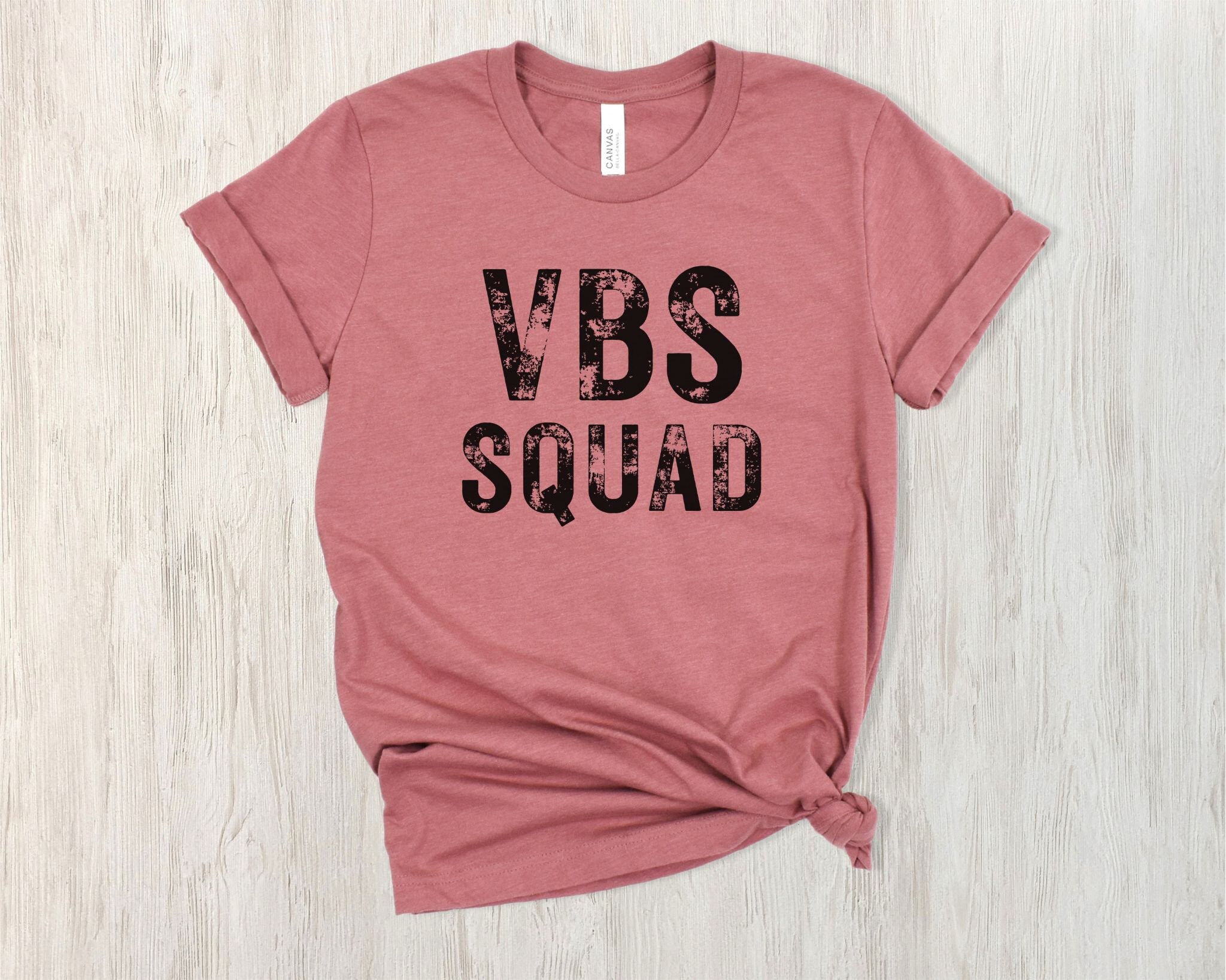 VBS Squad Shirt, Vacation Bible School Group T Shirts, Summer VBS Shirt ...
