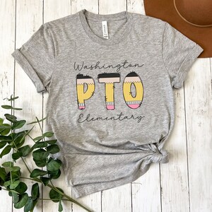 Custom PTO PTA Shirt, PTO Squad Shirt, Parent Teacher Organization ...
