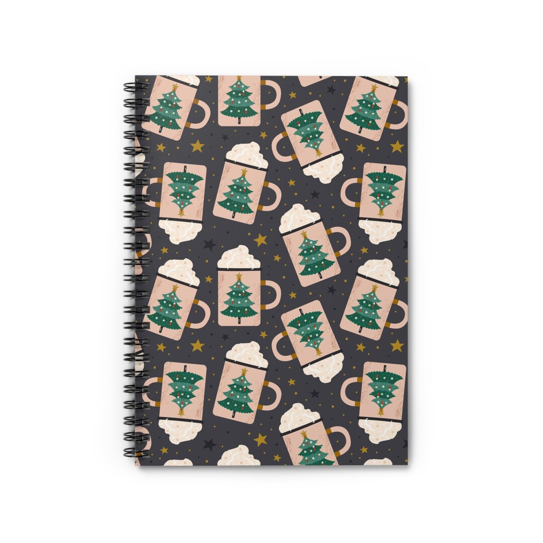 Christmas Hot Cocoa Notebook Christmas Journal Aesthetic - Etsy