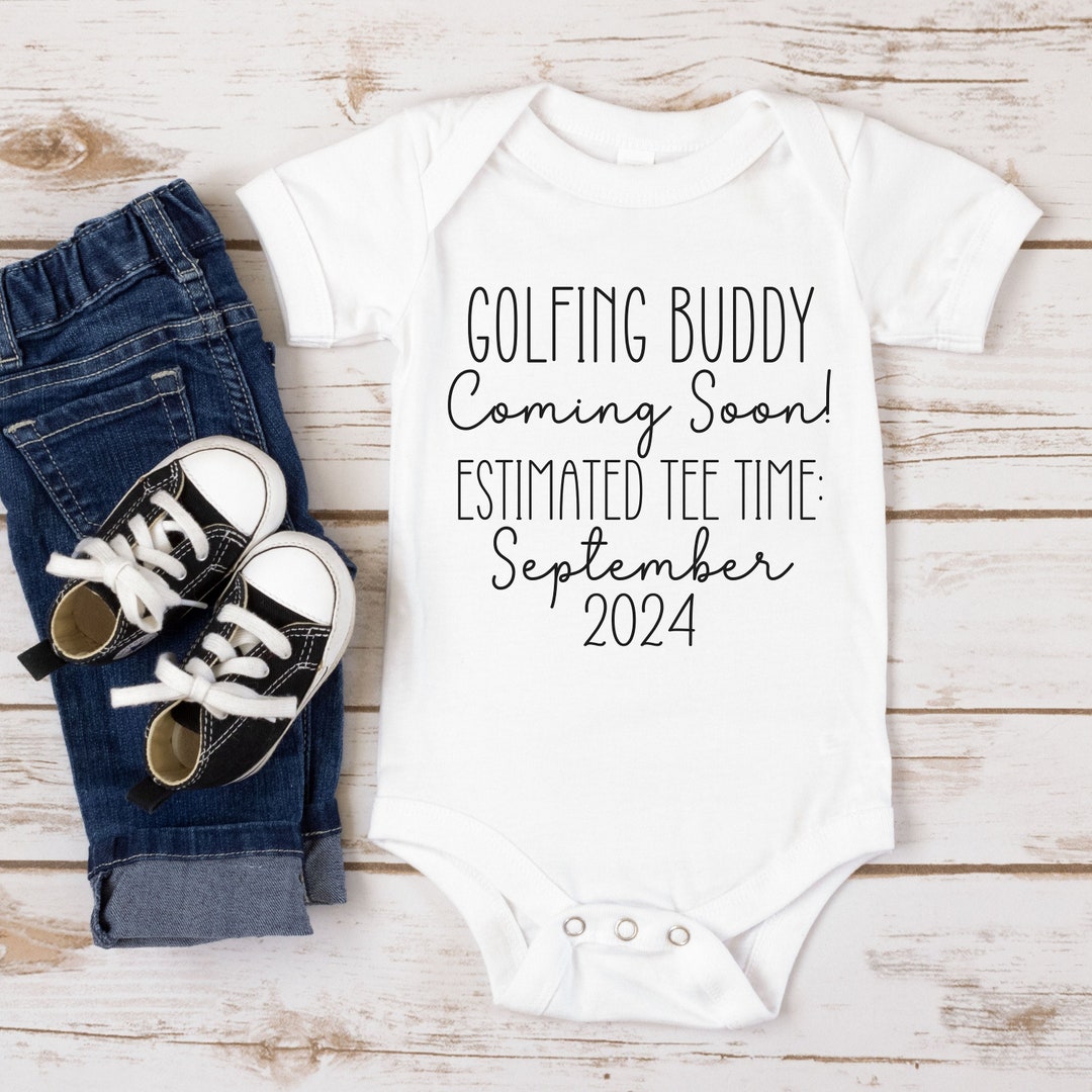 Custom Golf Pregnancy Announcement, Golf Gift for New Dad, Golf Baby ...