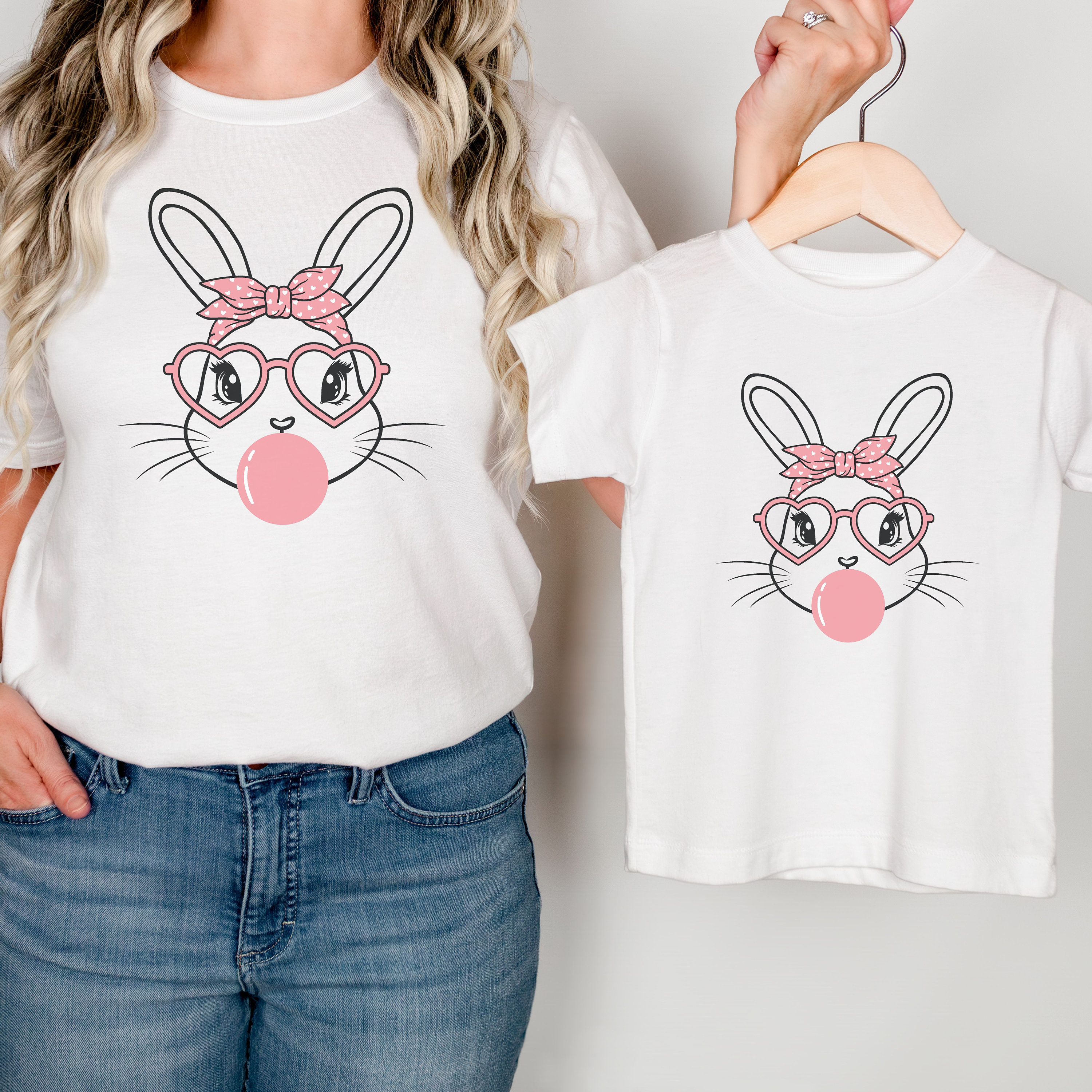 Girl Easter Bunny Shirt, Toddler Girl Easter Shirt for Kid, Easter ...