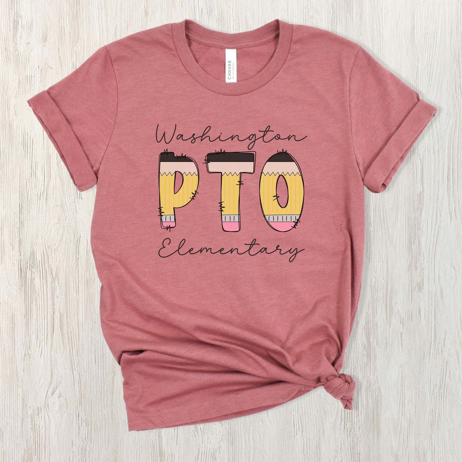 Custom PTO PTA Shirt, PTO Squad Shirt, Parent Teacher Organization ...