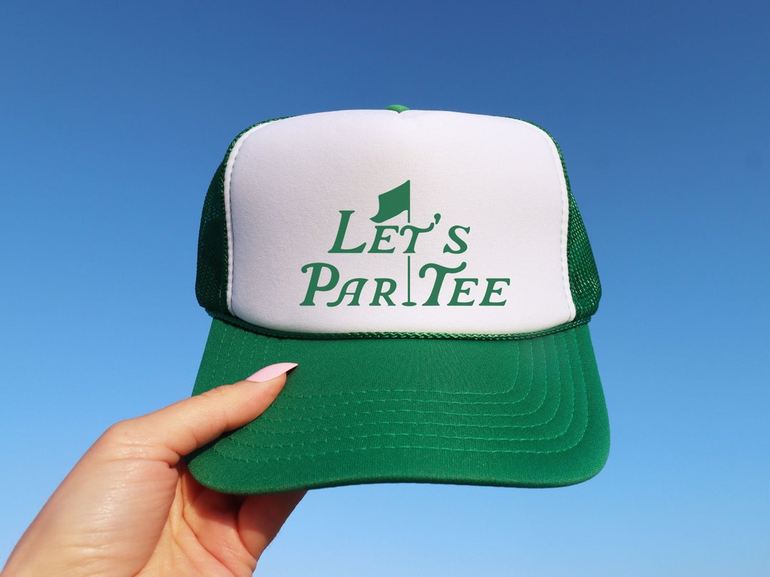 Golf Hat, Golf Trucker Cap, Golf Gift for Men Women, Let's Par Tee Hat ...