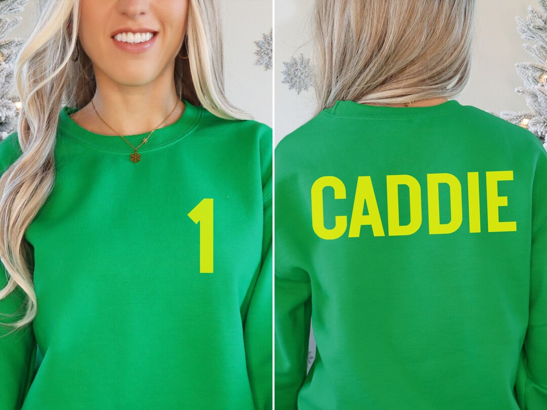 Masters Custom Golf Sweatshirt, Custom Golf Caddie Sweatshirt ...