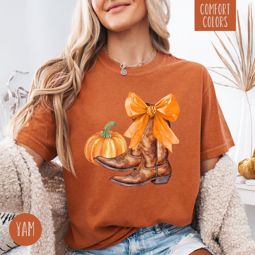 Fall Western Halloween Shirt, Vintage Cowboy Halloween Tee Shirt ...