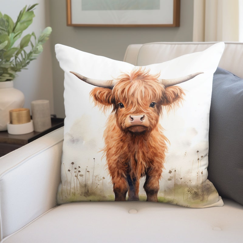 Cow Pillow - Etsy