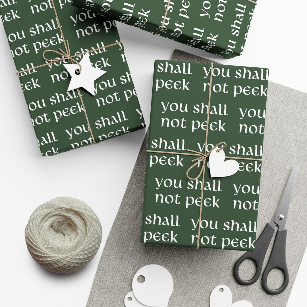 LOTR Wrapping Paper, LOTR Gift Wrap, LOTR Christmas Gift Wrapping Paper ...