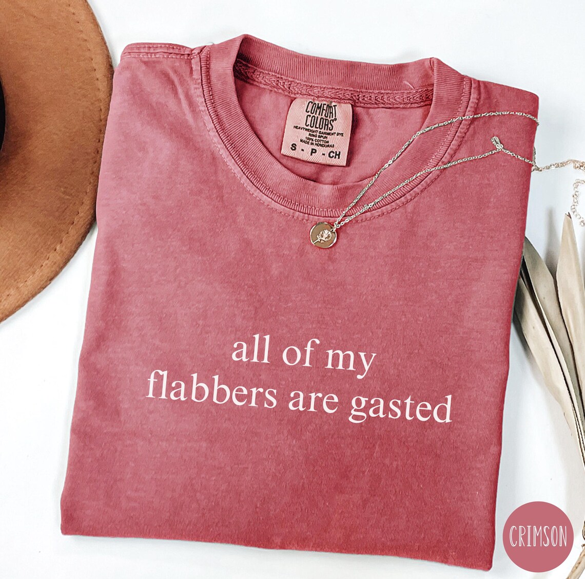 Flabber Gasted Comfort Colors® Shirt, All of My Flabbers Are Gasted ...