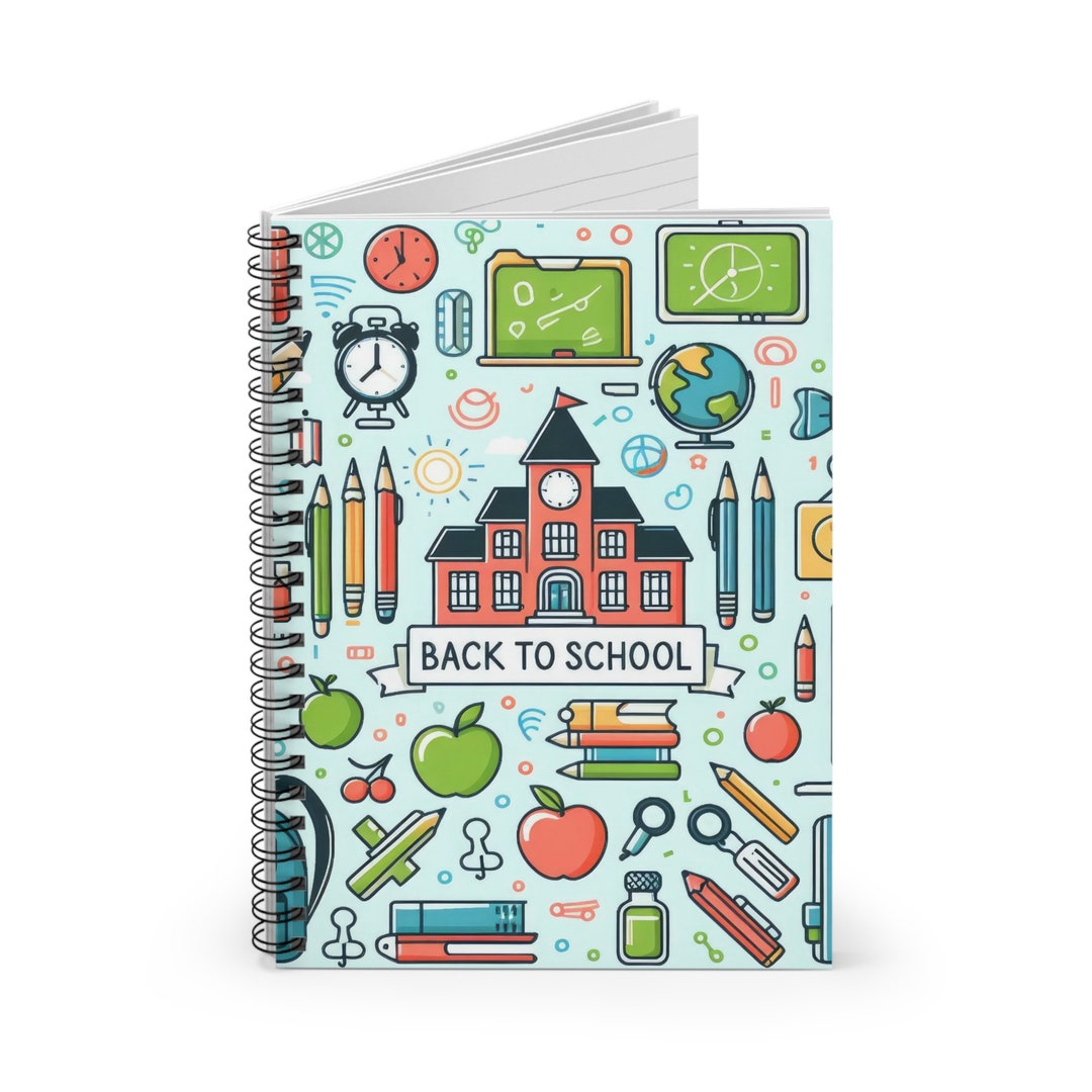 Back to School Notebook, Teacher Things, Back to School Gift, Cute ...