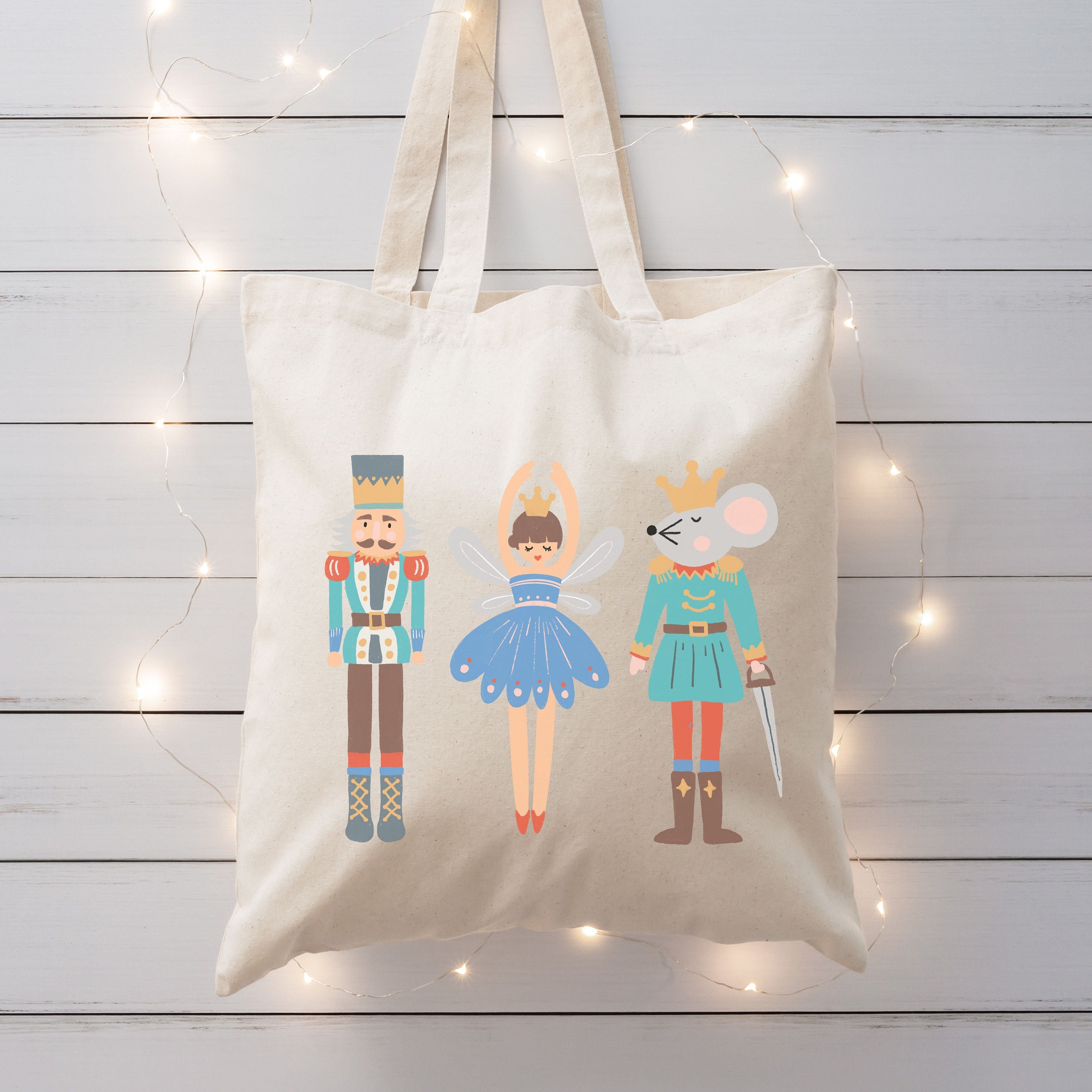 Nutcracker Tote Bag Sugar Plum Fairy Bag Nutcracker Ballet - Etsy