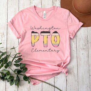 Custom PTO PTA Shirt, PTO Squad Shirt, Parent Teacher Organization ...