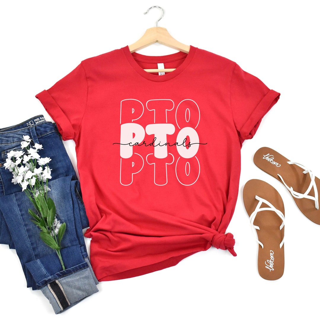 Custom PTO Shirt, PTO Squad Shirt, Parent Teacher Organization Shirt ...