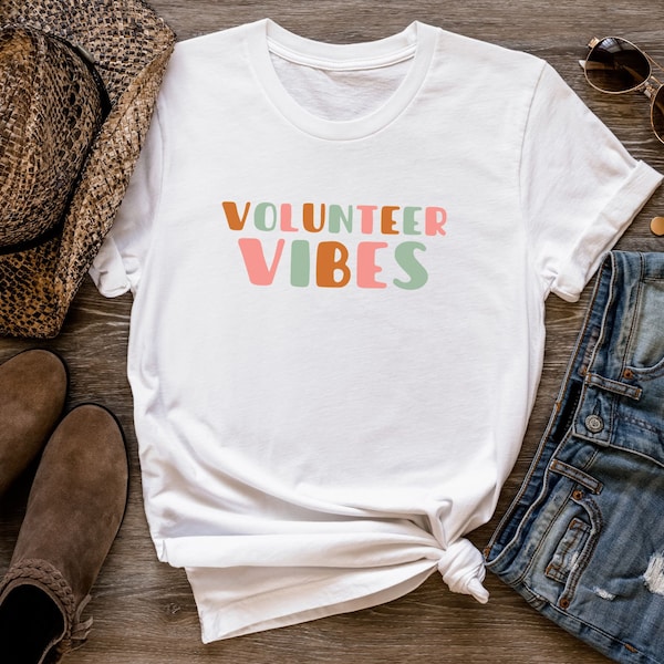 Volunteer Tshirt - Etsy