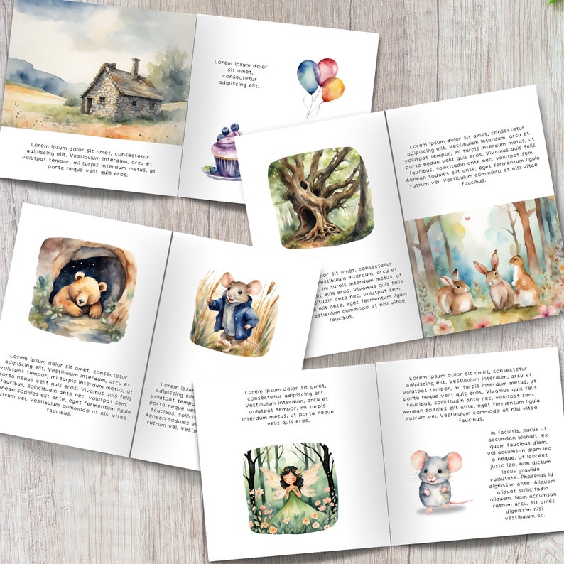 Picture Book Template Bundle: KDP Canva Design (digital Download) - Etsy