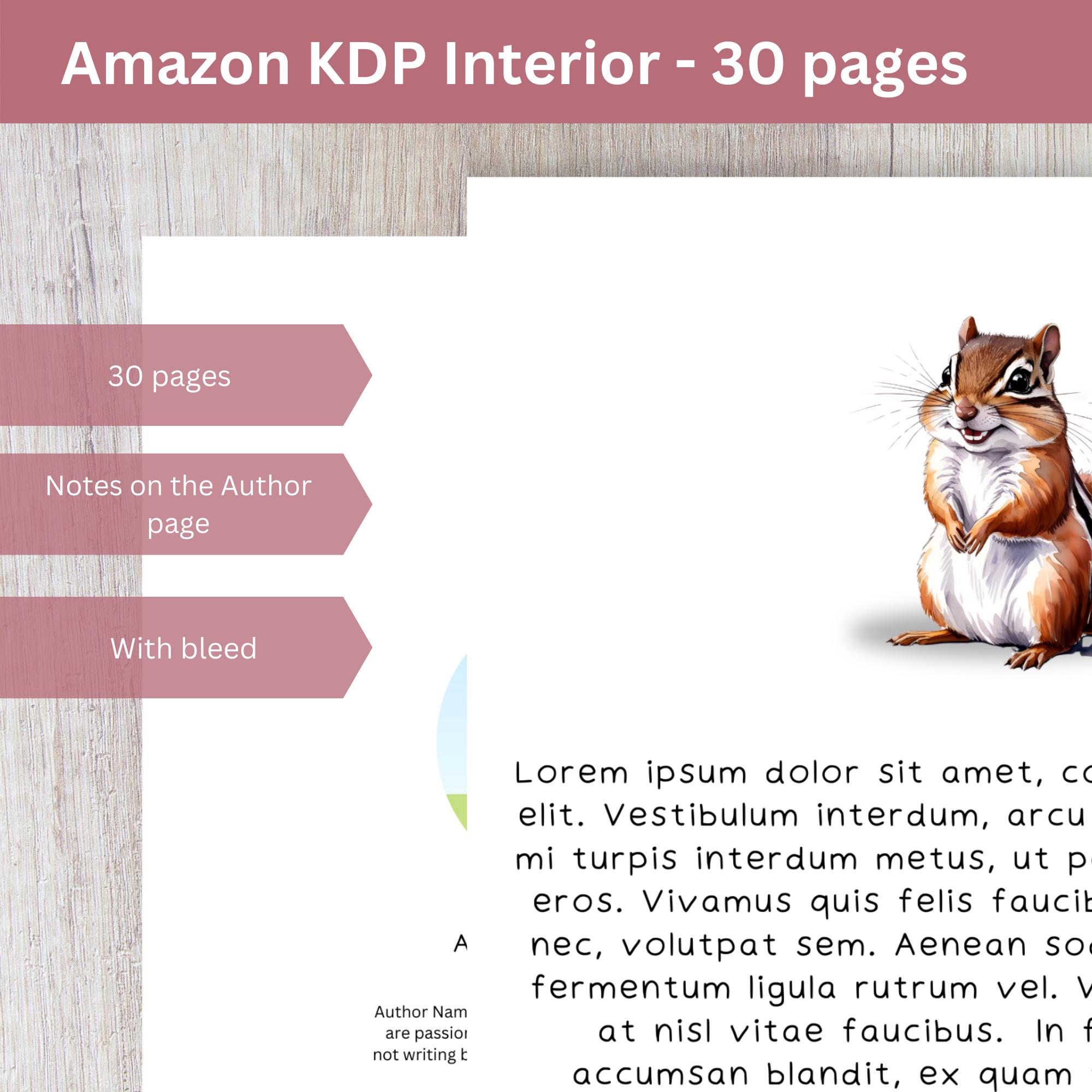 Picture Book Template - KDP Canva Template, Picture Book Design ...