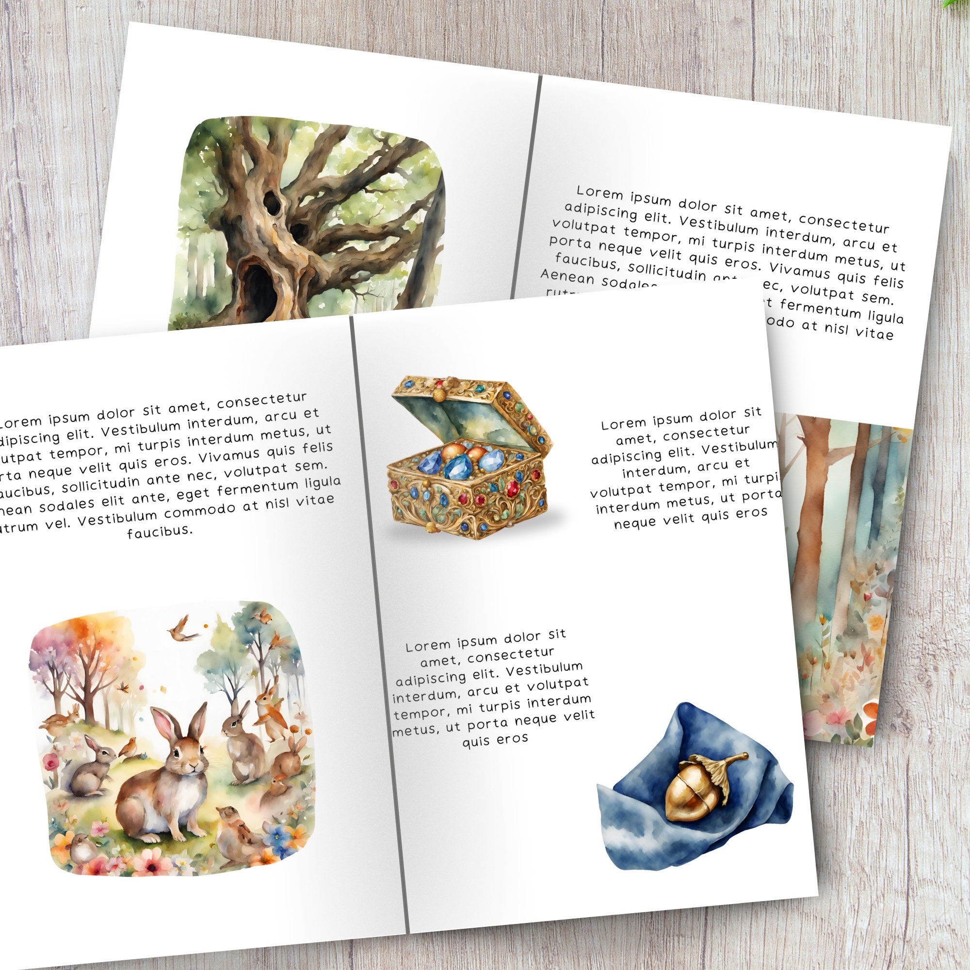 Picture Book Template - KDP Canva Template, Picture Book Design ...