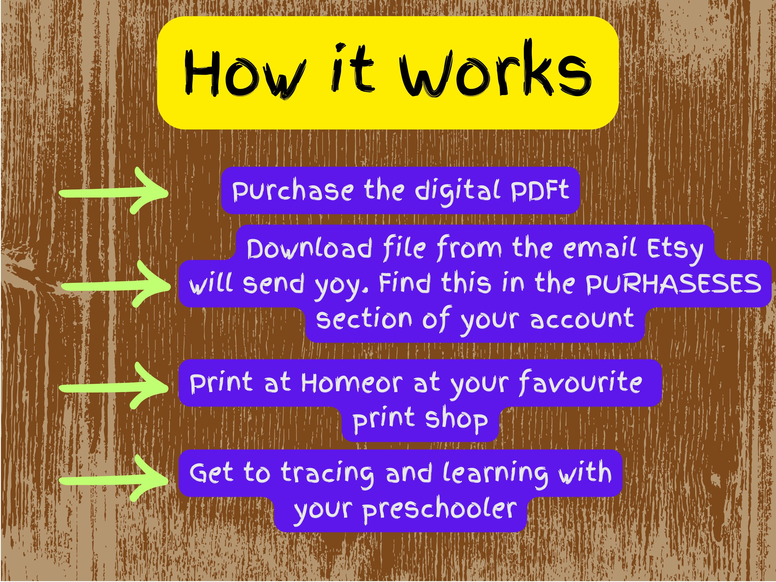 Alphabet Learning Tracing Book, Children's Busy Book, Activity Book, A ...